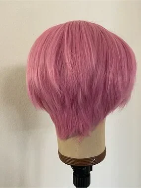 Dora Daisy | Hair | Bubblegum Pink Short Synthetic Wig | Poshmark